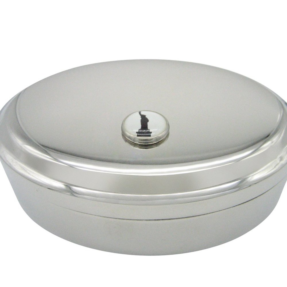 Iconic Statue Of Liberty Trinket Jewelry Box - Gem